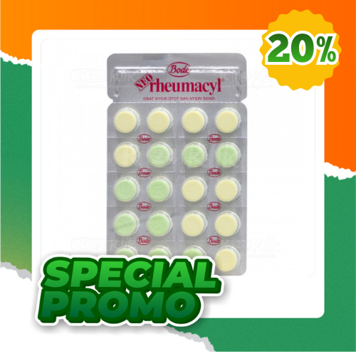 Jual Neo Rheumacyl Tablet 20s – Pereda Nyeri Otot & Sendi | Shopee ...