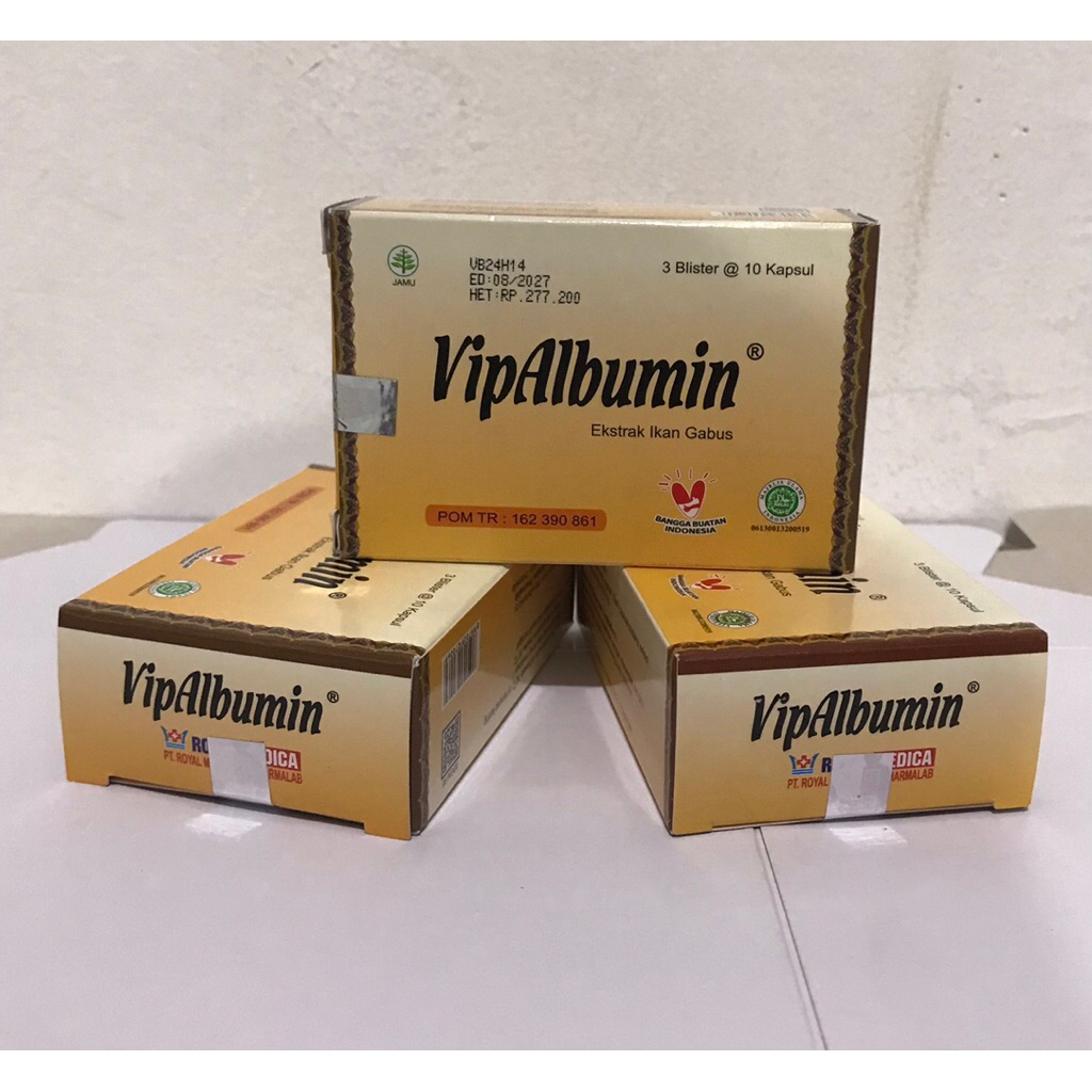 Jual Vipalbumin Isi 30 Kapsul Ekstrak Ikan Gabus Antioksidan | Shopee ...