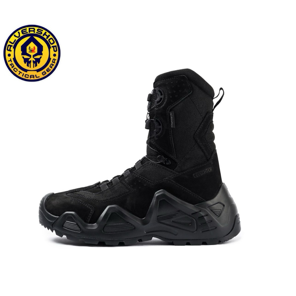 Jual Sepatu Pdl Tali Putar Model Lowa VANGUARD Boots 8Inc” Hitam ...