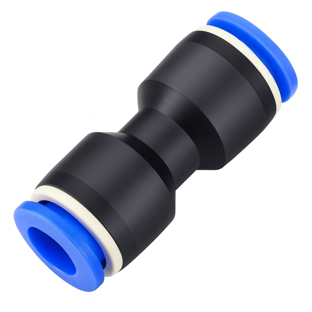 Jual Sambungan Selang Angin 8mm ke 8mm – Konektor Push Fitting PU Tube ...