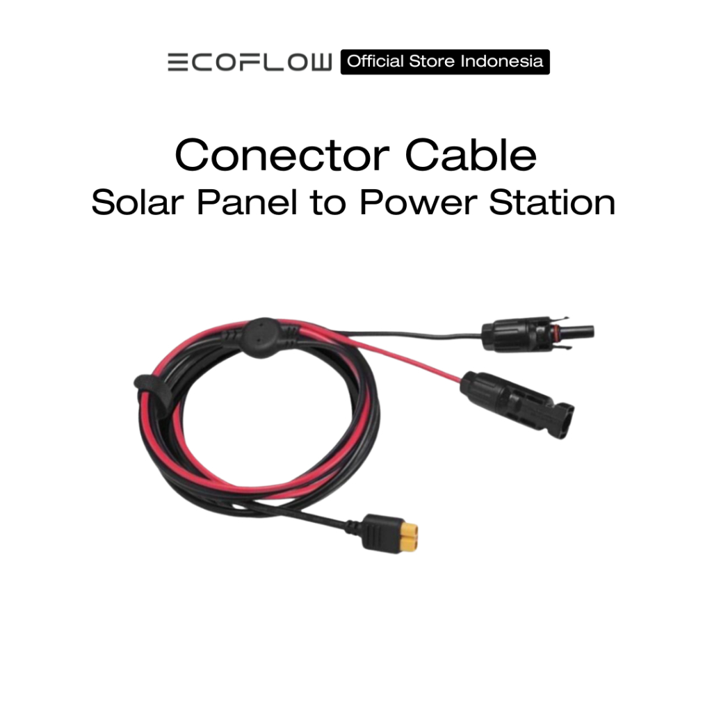 Jual EcoFlow Connector Cable - MC4 to XT60 untuk Solar Panel Ke Power ...