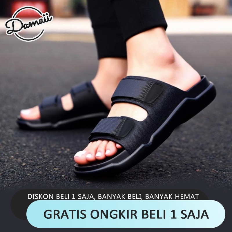 Jual Sandal Selop Pria Casual Dewasa Simple Terbaru Murah Dingin Eva ...