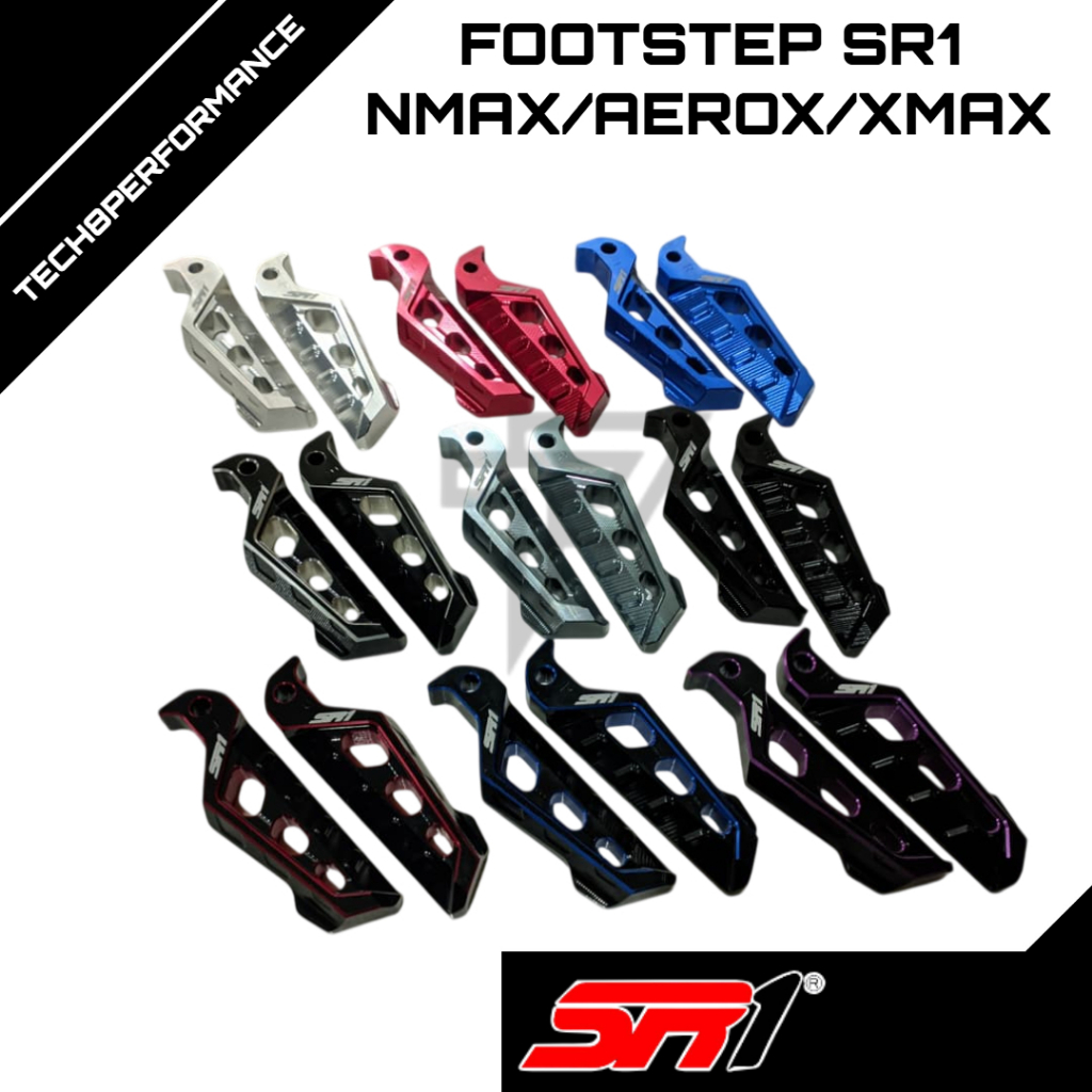 Jual Footstep SR1 NMAX/XMAX/Aerox | Shopee Indonesia