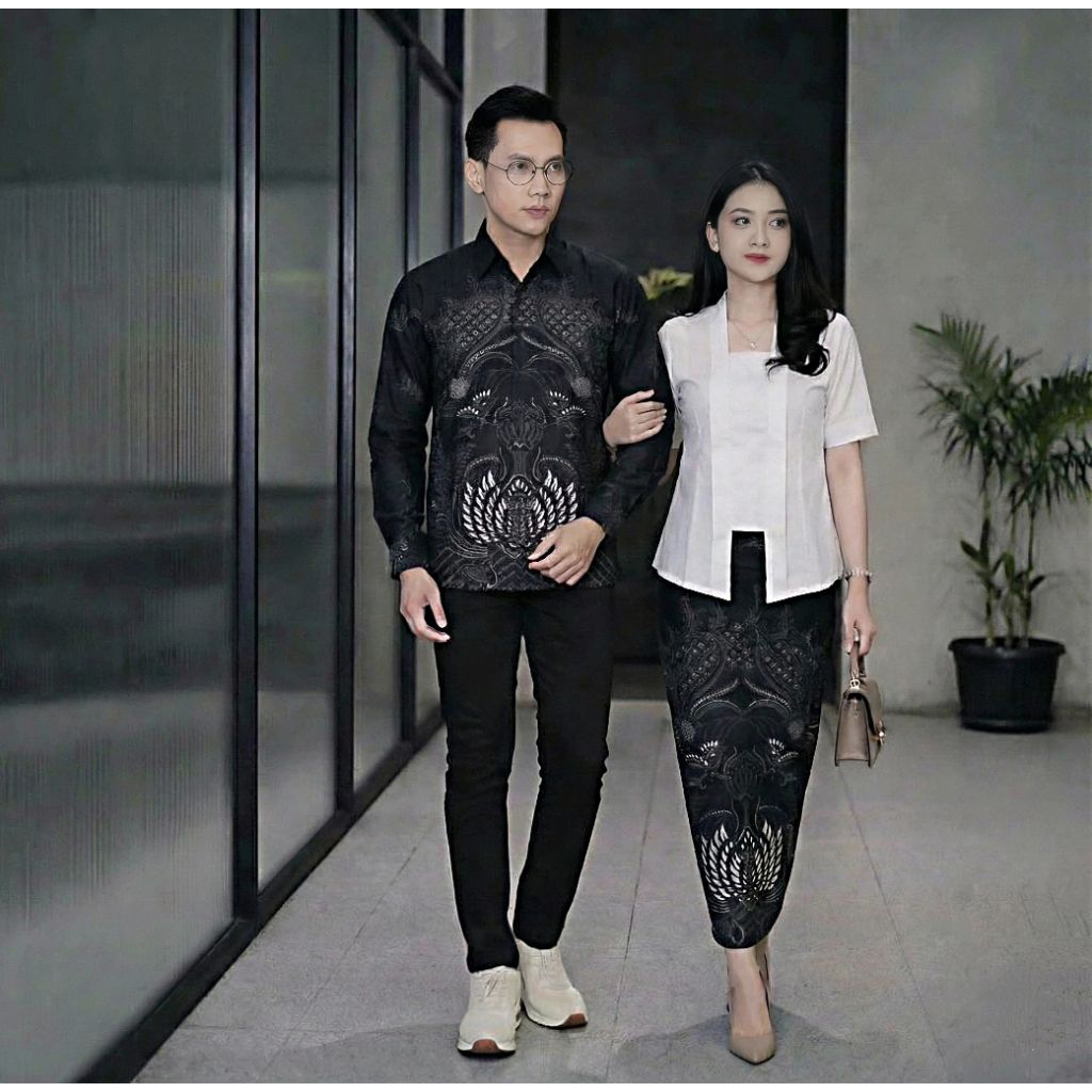 Jual Ashanka Batik - SLIMFIT FULL FURING SERIES - Batik Couple Modern ...