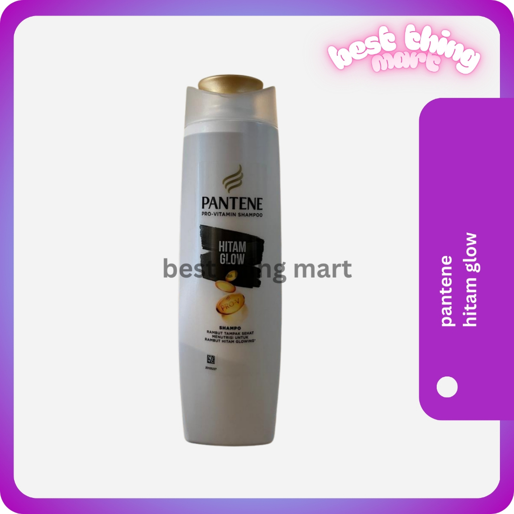 Jual Pantene Sampo Hitam Glow Pro-V Perawatan Rambut 160ml / Pantene ...