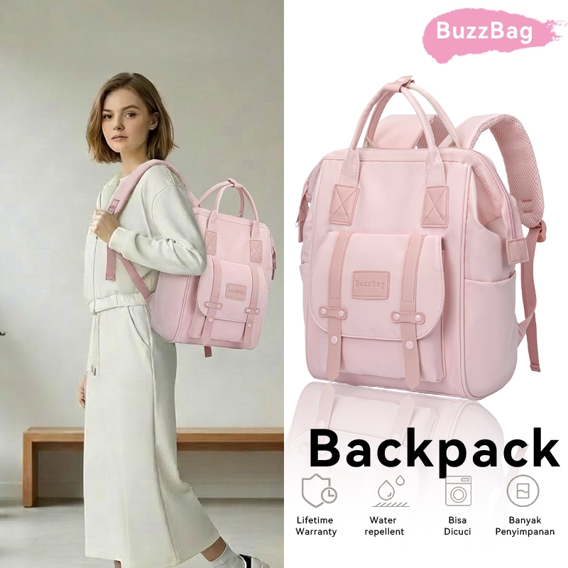 Jual BUZZBAG - Tas Sekolah Fashion Korea, Tas Ransel Laptop Unik ala ...