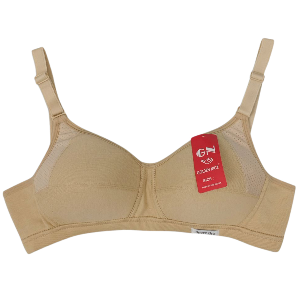 Jual Golden Nick- Bra Bassic Sport BH Polos Bra Polos Tanpa Kawat Busa ...
