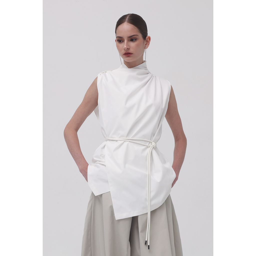 Jual DAY AND NIGHT - White Crystal String Belt | Shopee Indonesia