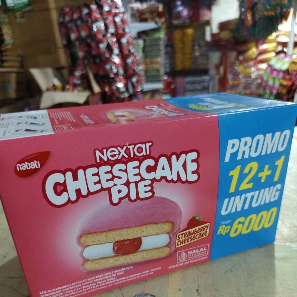 Jual NEXTAR CHEESECAKE PIE ISI 12+ 1 PCS | Shopee Indonesia