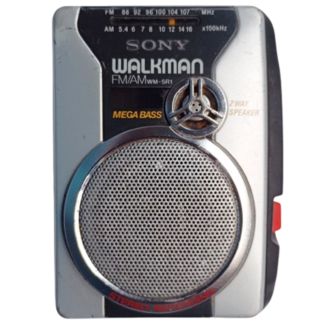 Jual audio - walkman sony-sr1 stereo radio cassette recorder (RW dan FR ...