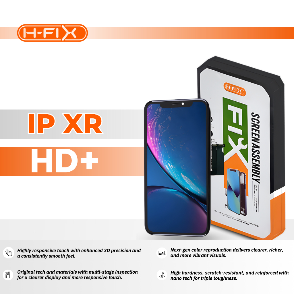 Jual HFIX - Lcd For Ip XR High Gamuth Screen Assembly Fullset | Shopee ...