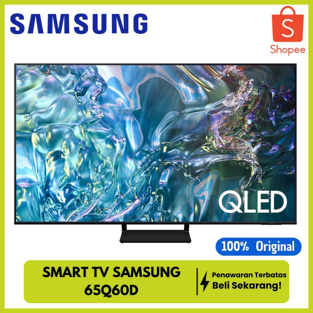 Jual SAMSUNG 65Q60D SMART TV QLED UHD 4K HDR 65 INCH DUAL LED ...
