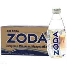 Jual Air Soda | Soda Water | ZODA Botol Beling 250ml 1 Dus isi 24 Botol ...