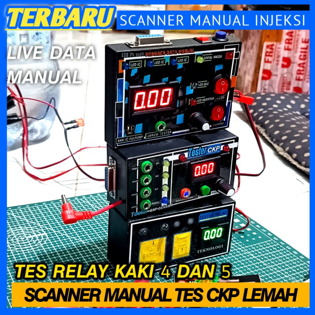 Jual Scanner manual. Tes ckp lemah. Tes Relay | Shopee Indonesia
