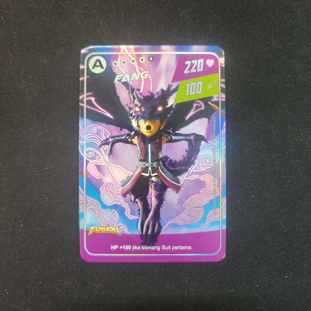 Jual Kartu Boboiboy Monsta Galaxy Card - Fang (A Rank Silver Card) Pek ...