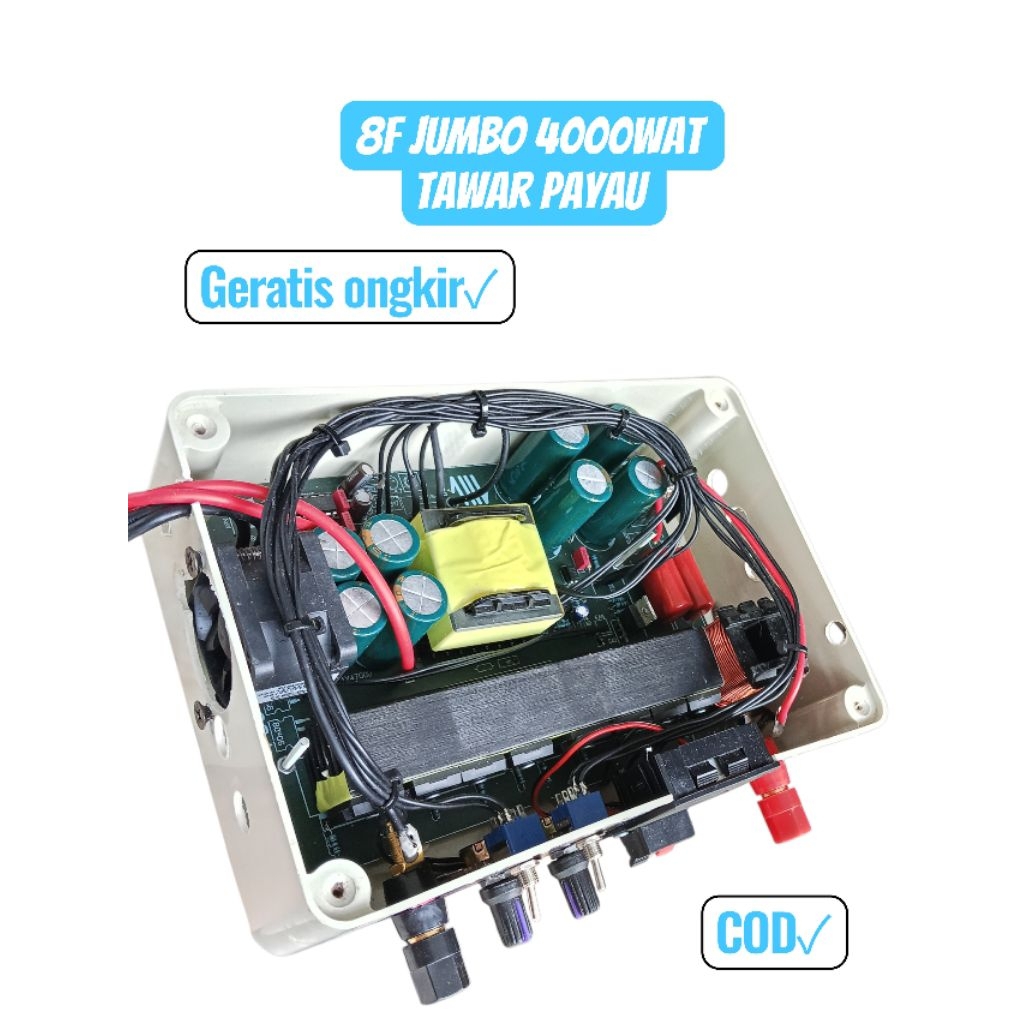 Jual INVENTER PDC 8 MOSFET JUMBO ORIGINAL 4000WAT | Shopee Indonesia
