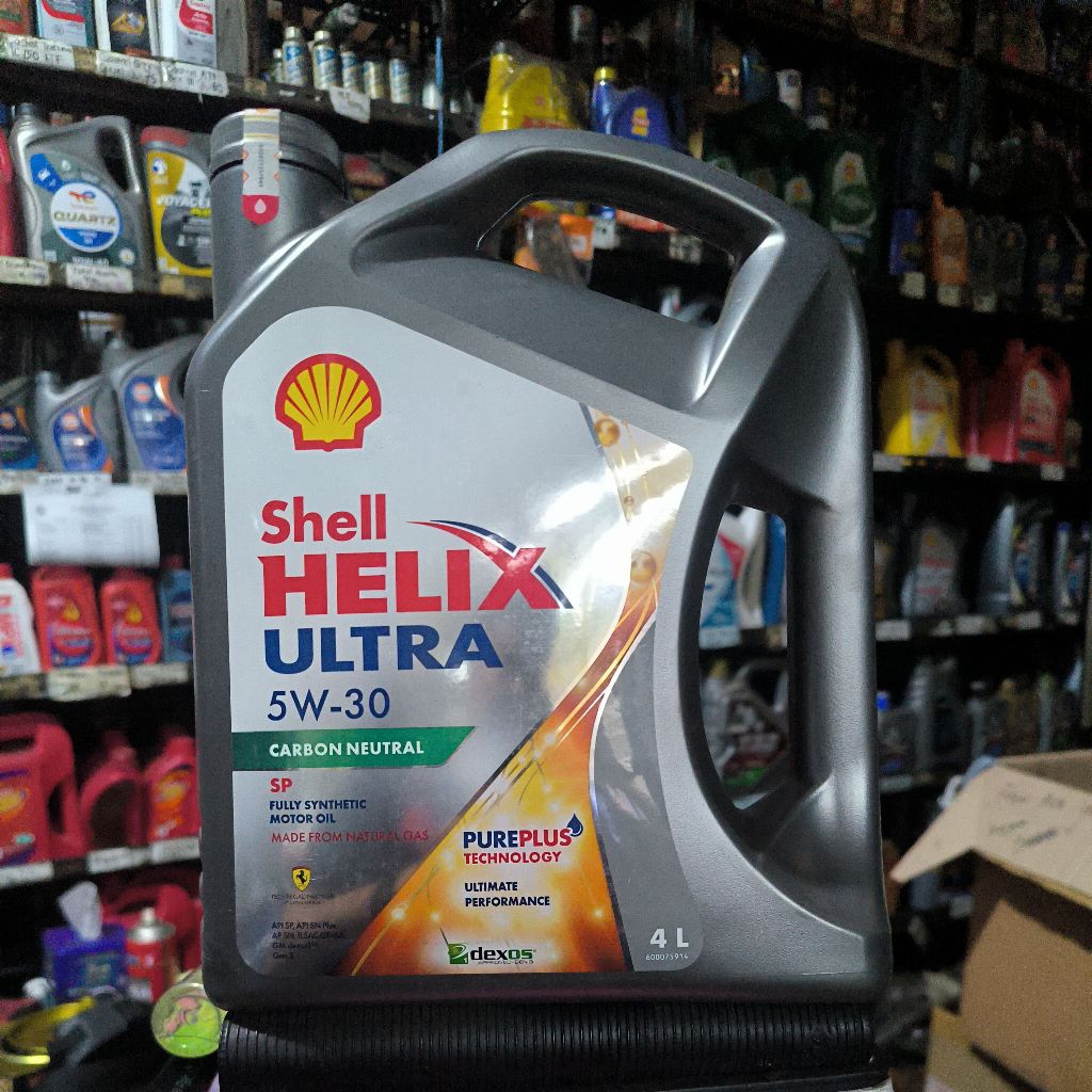 Jual SHELL HELIX ULTRA 5W-30 FULLY SYNTHETIC 4LTR ASLI KALO SAMPE PASLU ...