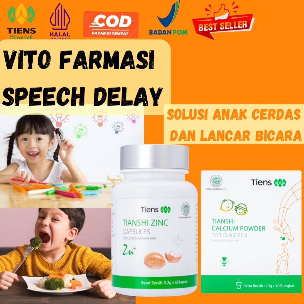 Jual Vito Farmasi Herbal Speech Delay TCM Obat China Speech Delay Susu ...