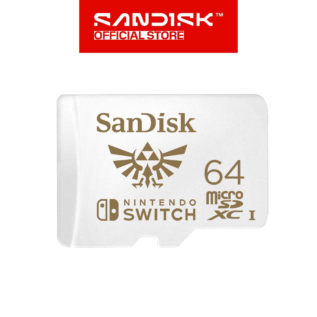 Jual SANDISK microSDXC Nintendo Switch Zelda 64GB (Up to 100MB/s) (Card ...