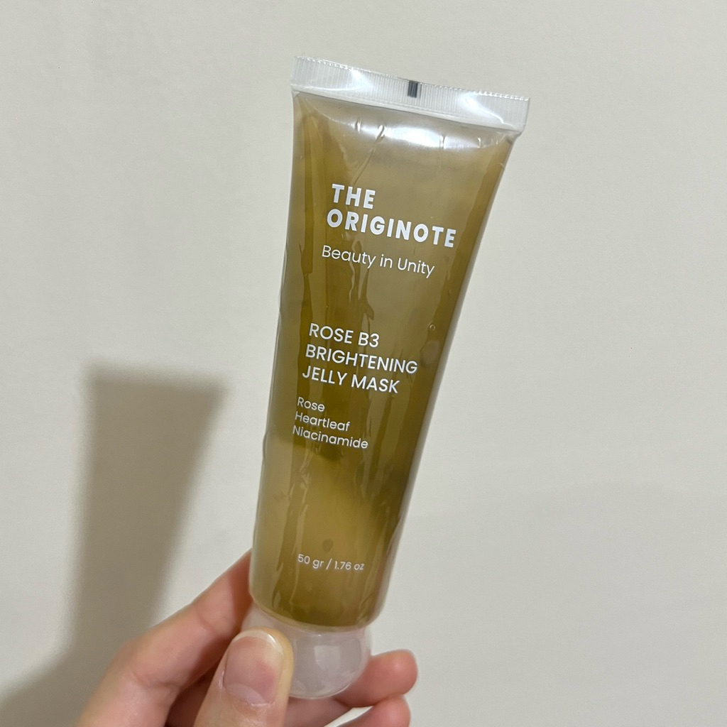 Jual THE ORIGINOTE Rose B3 Brightening Jelly Mask (New Sealed) | Shopee ...