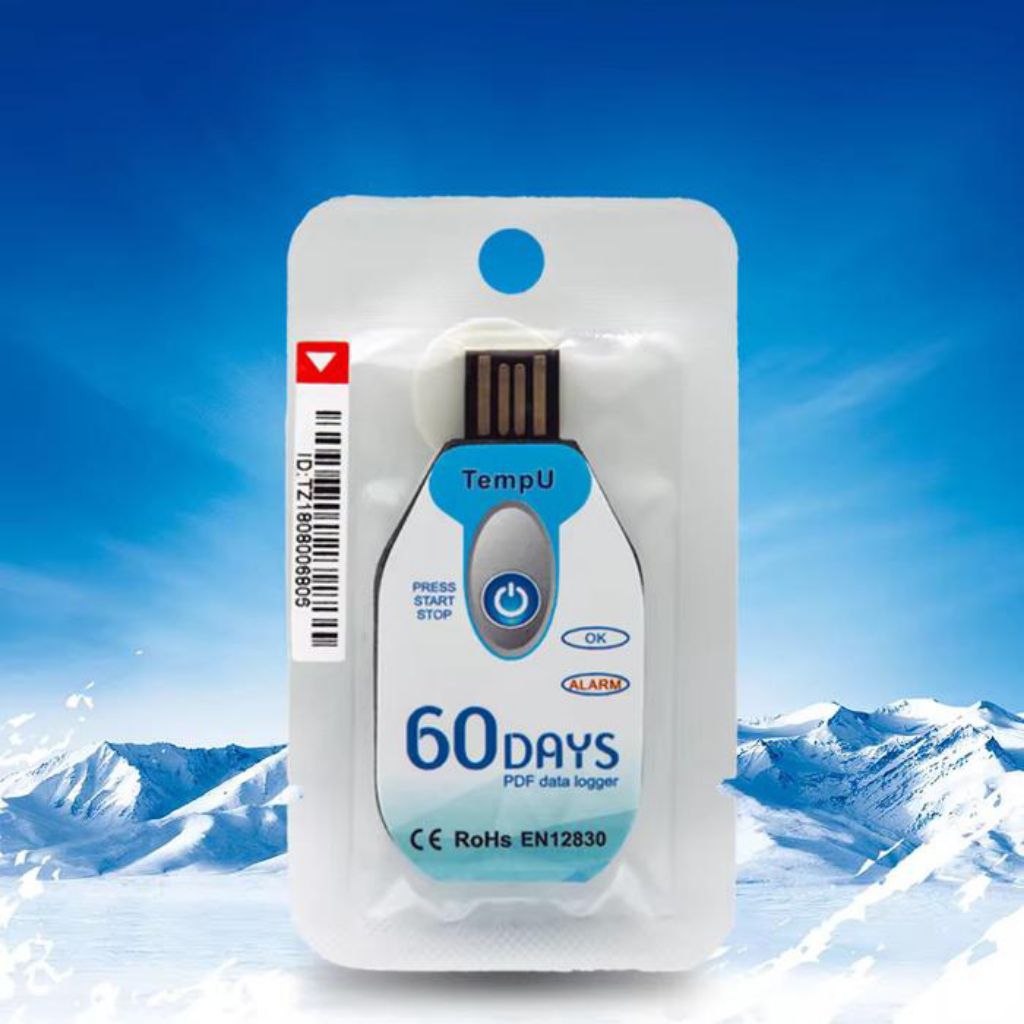 Jual Temperature Data Logger 60 Days TempU Tzone Thermometer PC 60Days ...