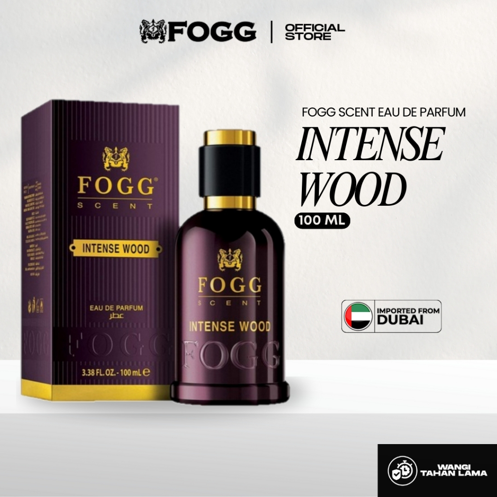 Jual Fogg Perfume Scent Premium Intense Wood 100ml Eau De Perfume ...