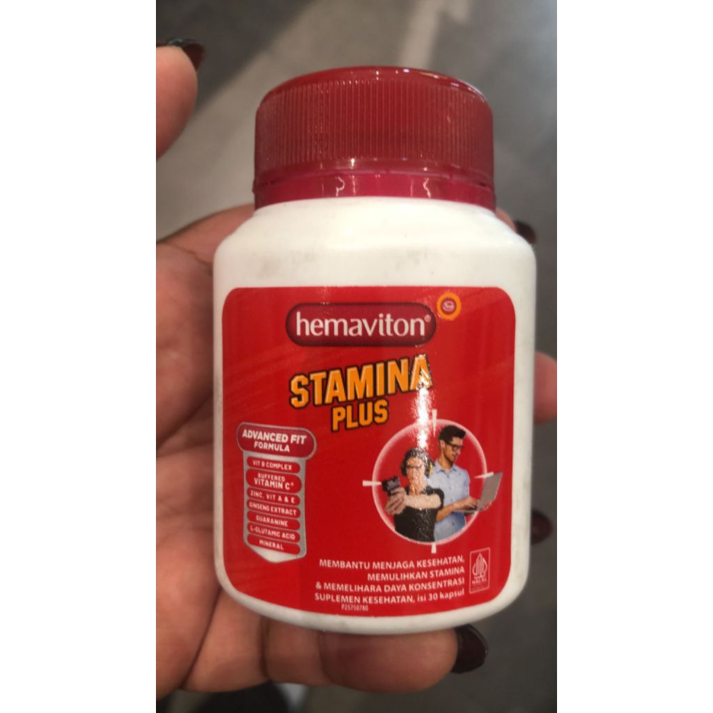 Jual Hemaviton Stamina Plus Multivitamin/botol isi 30 Kapsul Expired ...