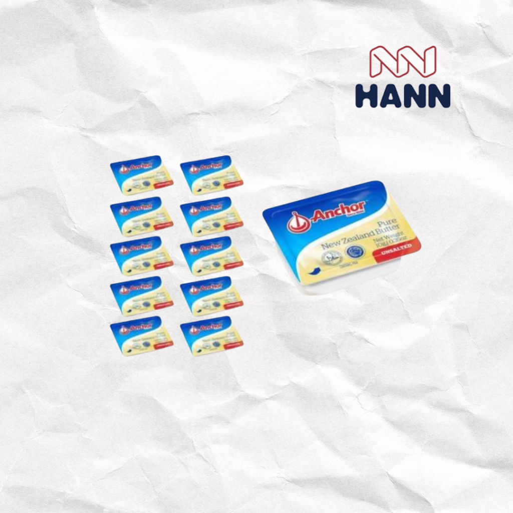 Jual Anchor Unsalted Butter 7g Halal MPASI / Anchor Unsalted Butter 7g ...