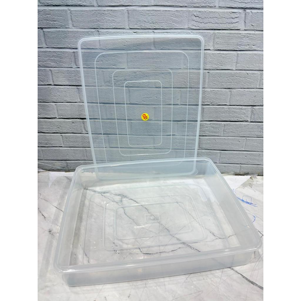 Jual CH WADAH/KOTAK DONAT PLASTIK TEMPAT DONAT/ROTI BESAR | Shopee ...