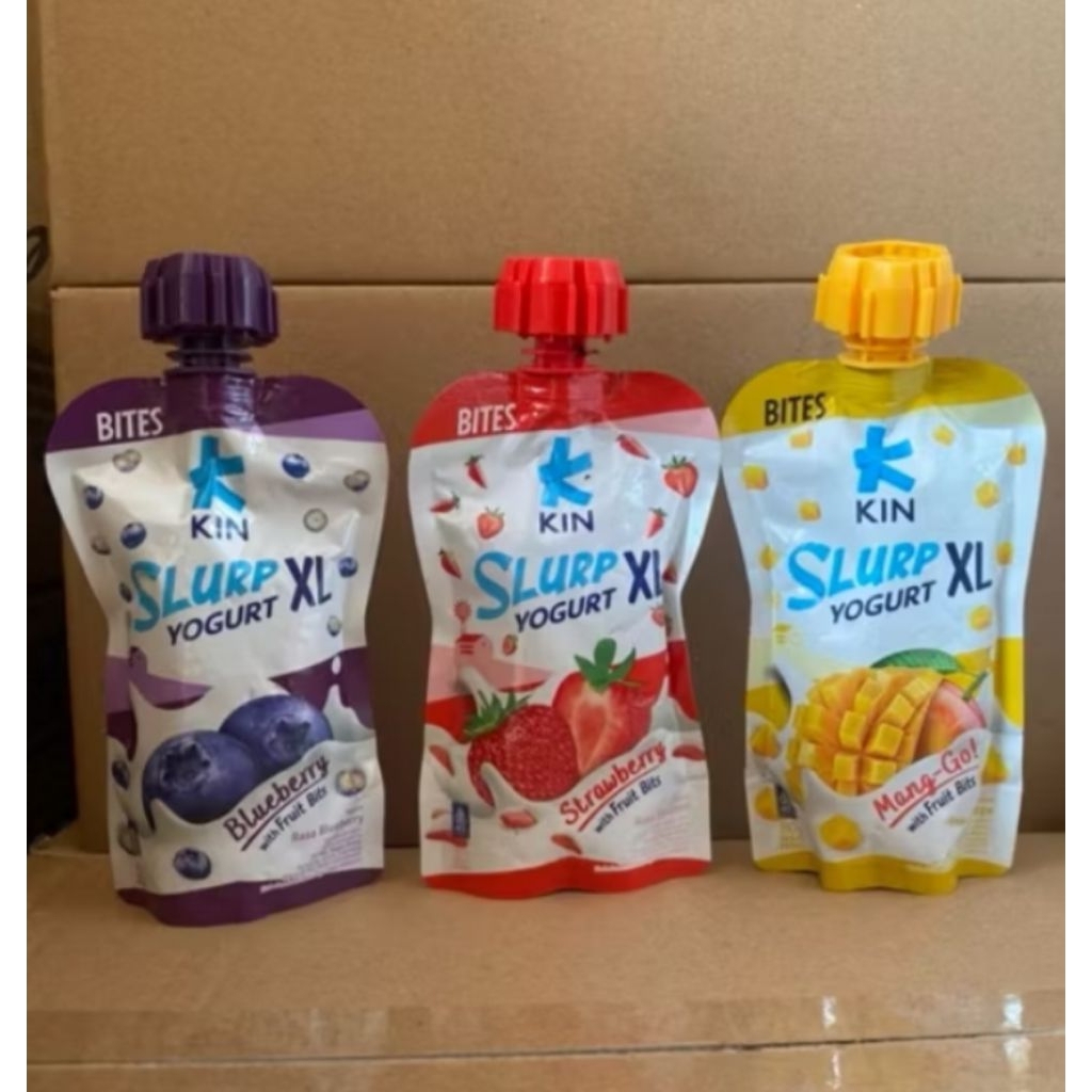 Jual KIN SLURP YOGURT XL bites all varian | Shopee Indonesia