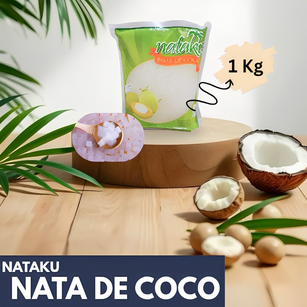Jual NATAKU NATA DE COCO KEMASAN 1 KG | Shopee Indonesia