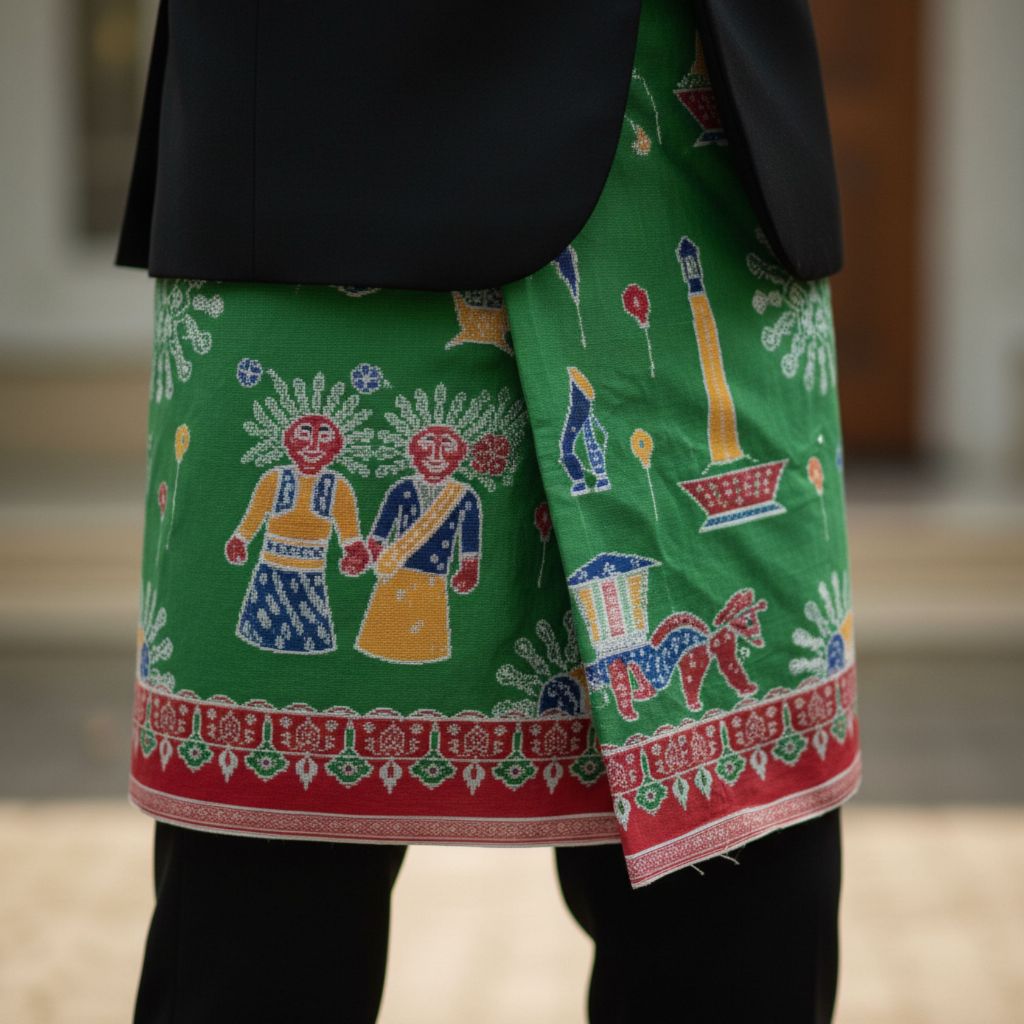 Jual Kain Sapit Betawi Motif Ondel-Ondel – Sapit Sembong Betawi - Cocok ...