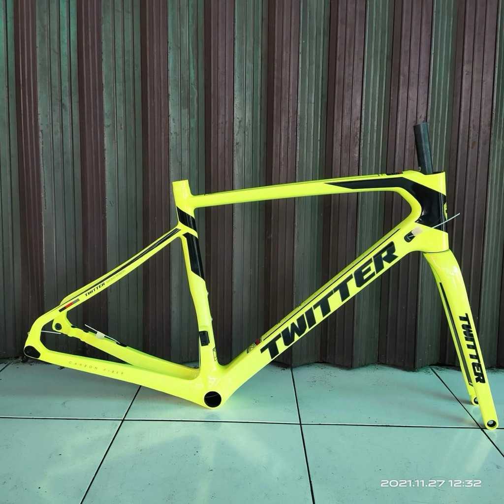 Jual Frameset Twitter Gravel Carbon Disc Brake | Shopee Indonesia