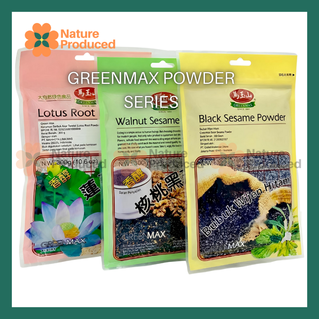 Jual [Greenmax] Cereal Powder | Minuman Import Taiwan | Black Sesame ...