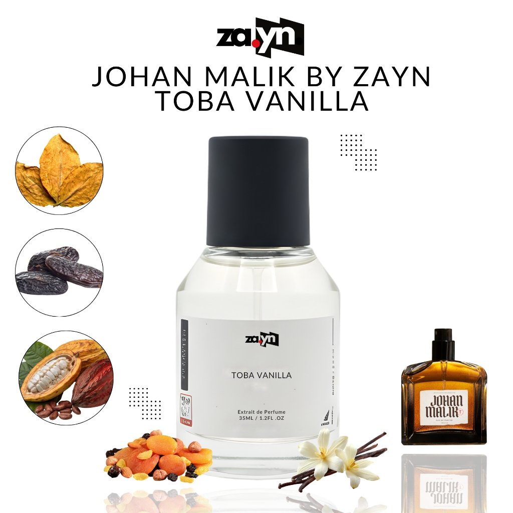 Jual Johan Malik Inspired by ZAYN TOBA VANILLA Perfume 35ml parfum pria ...