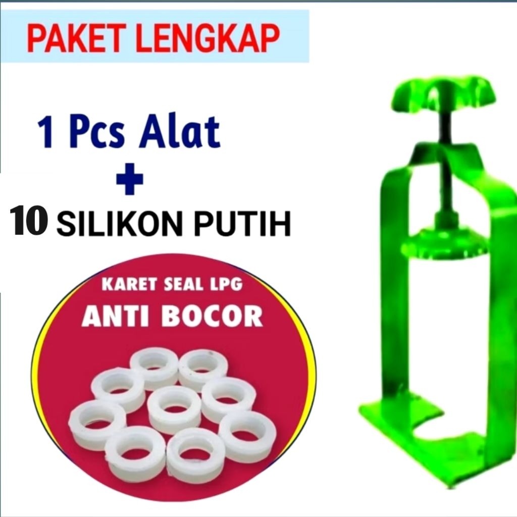 Jual PAKET ALAT PENGAMAN REGULATOR + KARET SILIKON - KARET SEAL TABUNG ...