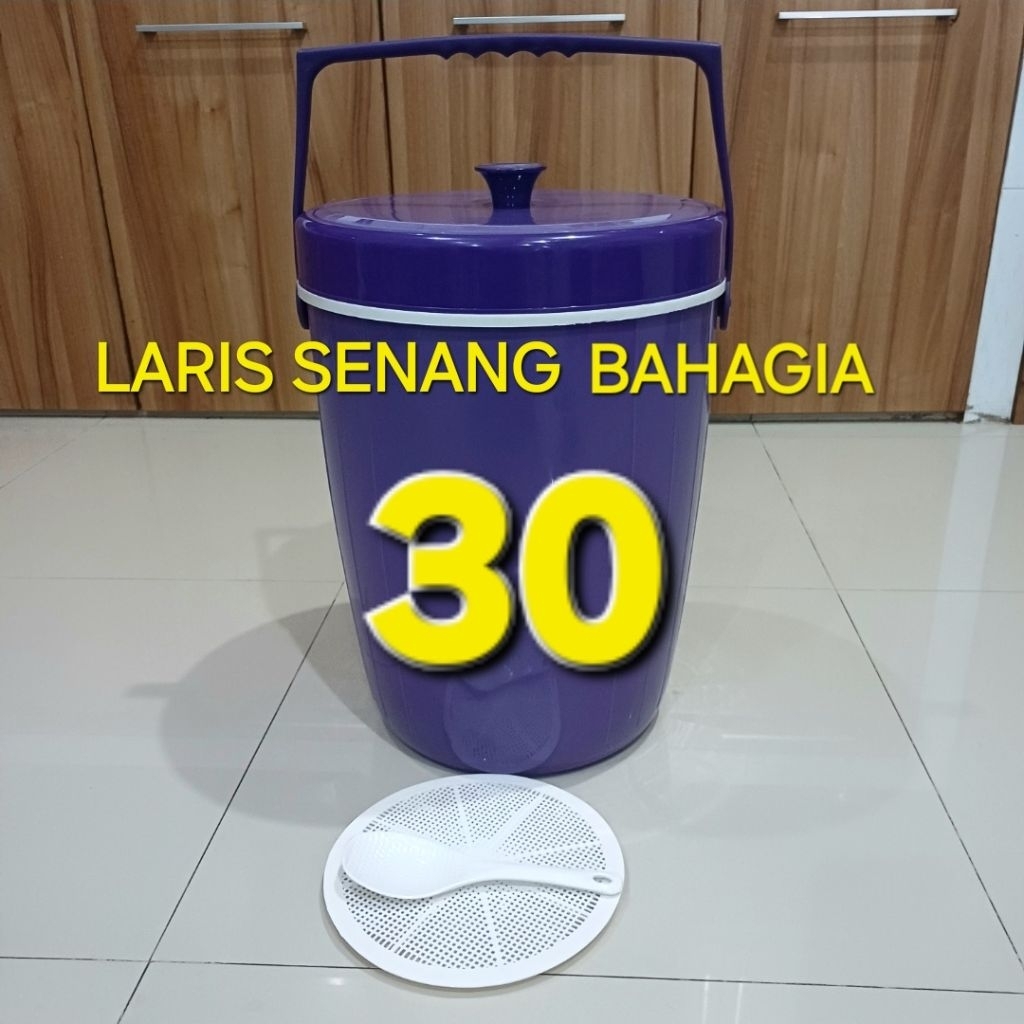 Jual Rice Bucket 30 / Ice Bucket 30 / Termos Nasi 30 / Termos es 30 ...