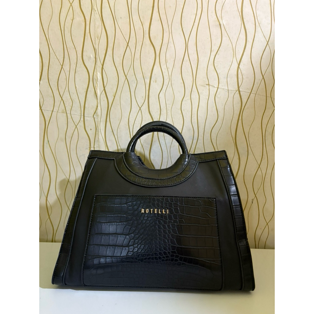 Jual rotelli croco black | Shopee Indonesia