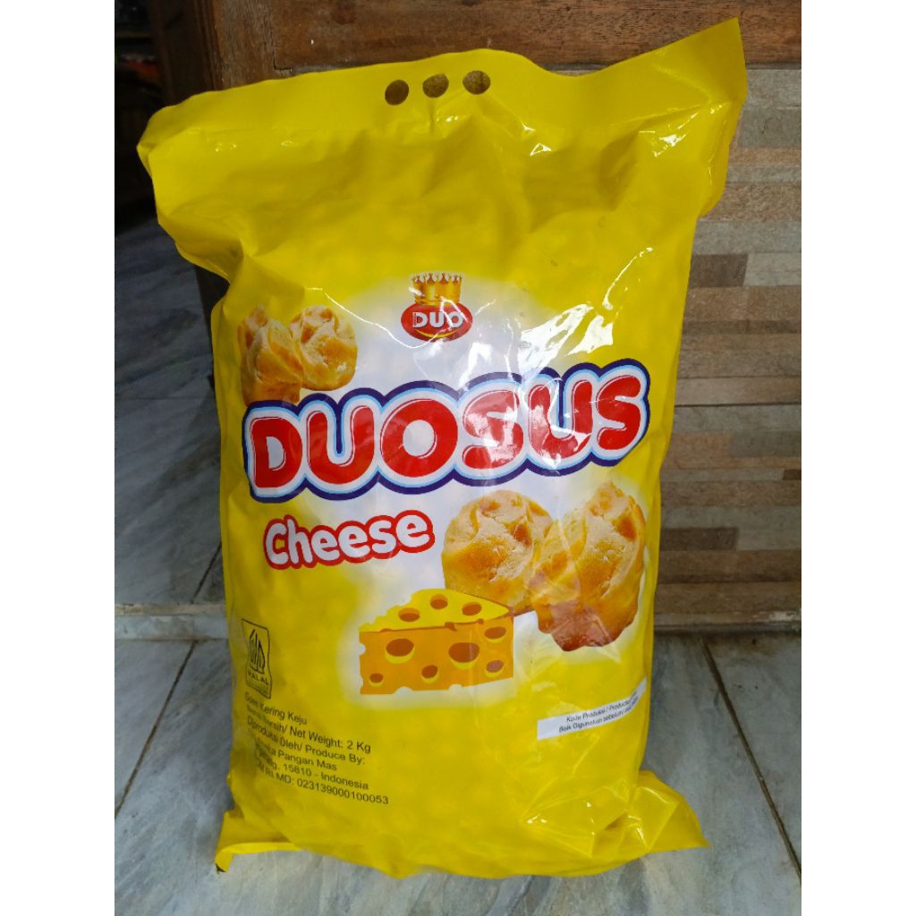Jual Kue Duosus keju kering 250 gram soes keju/kue soes/promo/makanan ...