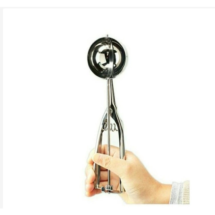 Jual Scoop Ice Cream 5 CM/ Sendok Es Krim 5CM Stainless Steel/ Alat ...
