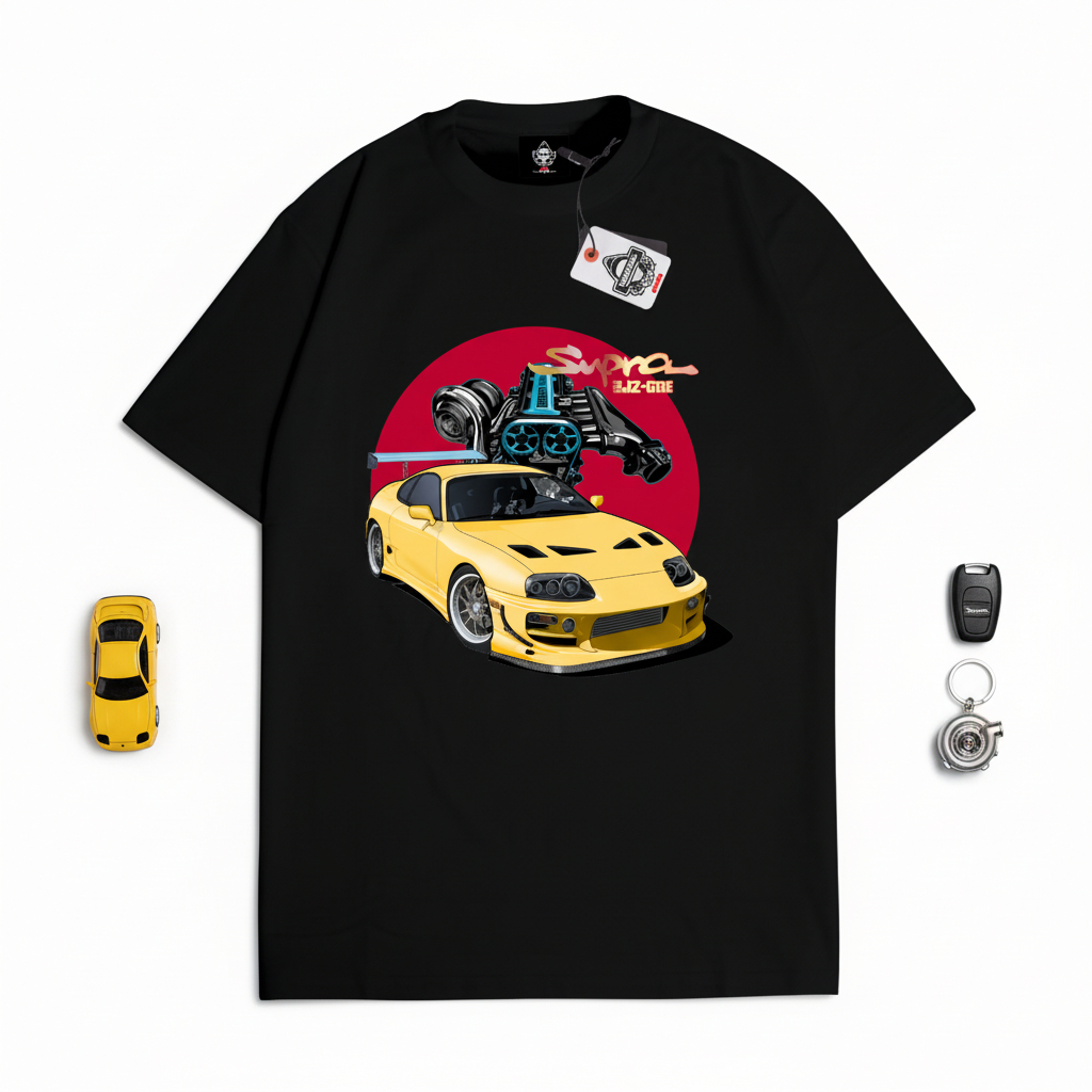 Jual KARIMAKE Kaos Baju T Shirt Distro Unisex Gambar Mobil TOYOTA SUPRA ...