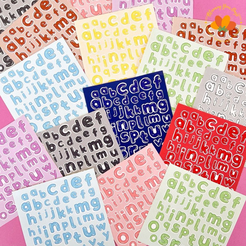 Jual Alphabet Stickers | stiker abjad | stiker abc | stiker alphabet ...