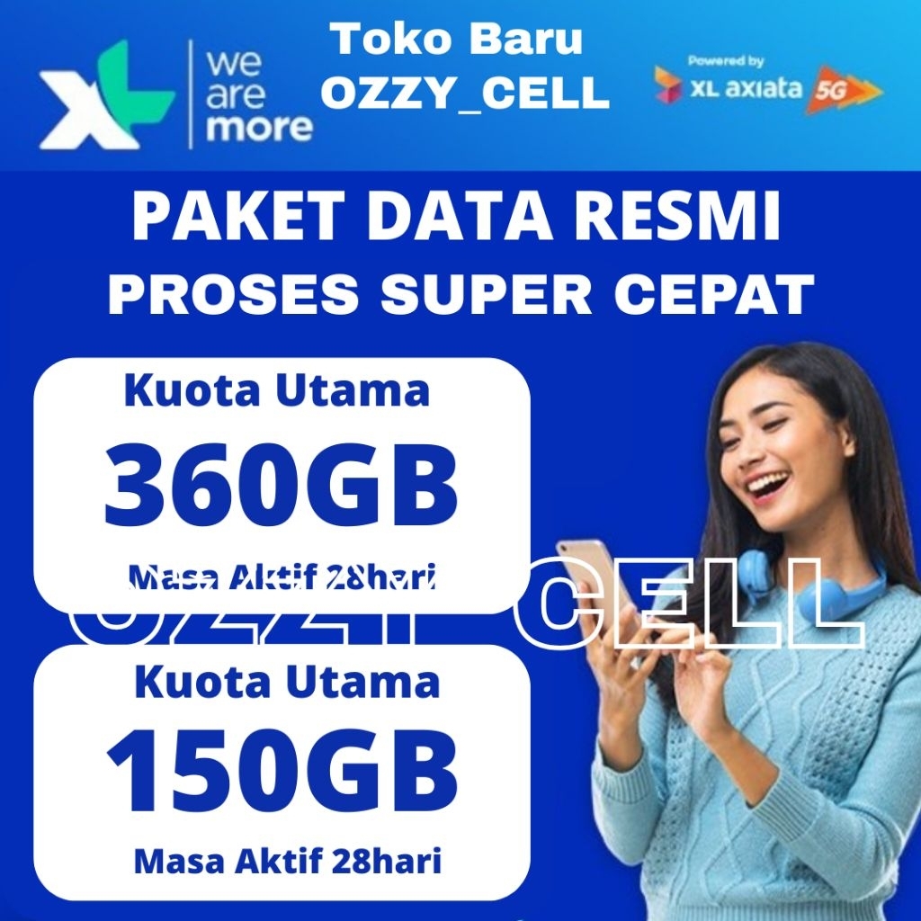 Jual MURAH BANGET VOUCHER PAKET DATA XL XTRA COMBO FLEX UNLIMITED TURBO ...