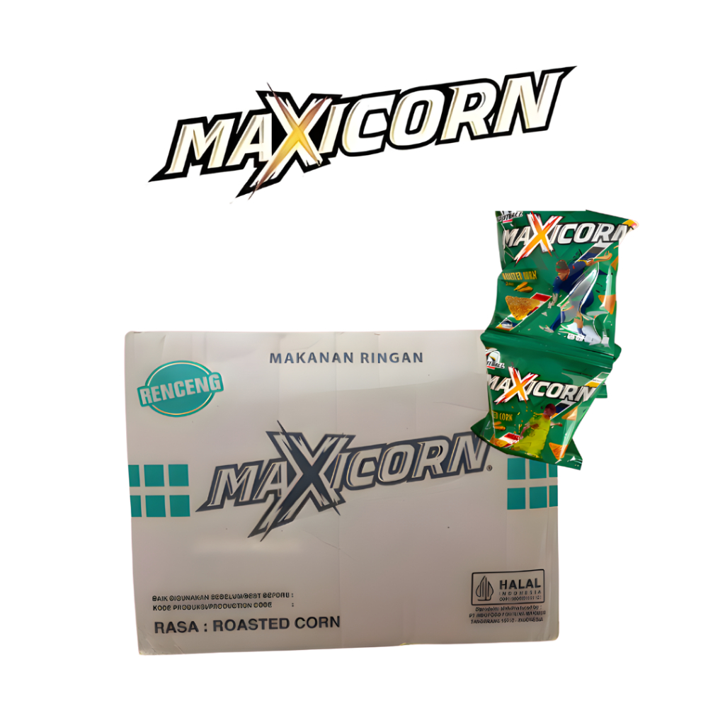 Jual [VIBES] MAXICORN JAGUNG BAKAR RENCENG 1 DUS ISI 60PCS @20GR ...