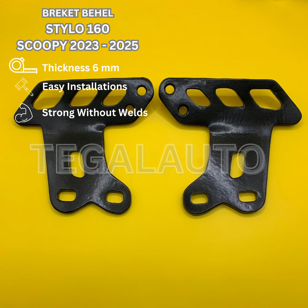 Jual Breket Behel Stylo 160, Scoopy 2023-2025 Bracket Behel Belakang ...
