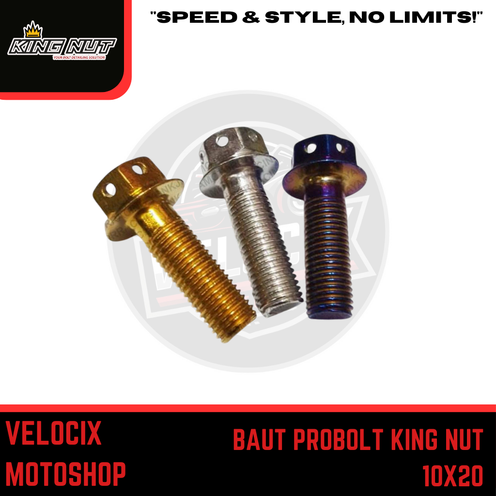 Jual BAUT PROBOLT KING NUT 10X20 | Shopee Indonesia