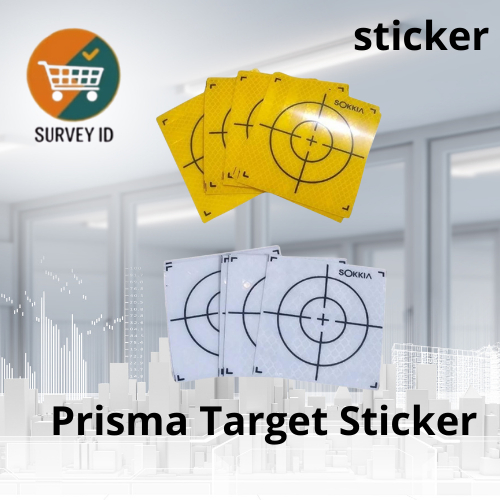 Jual Topcon Survey Reflector Sheet Yellow Sticker | Shopee Indonesia