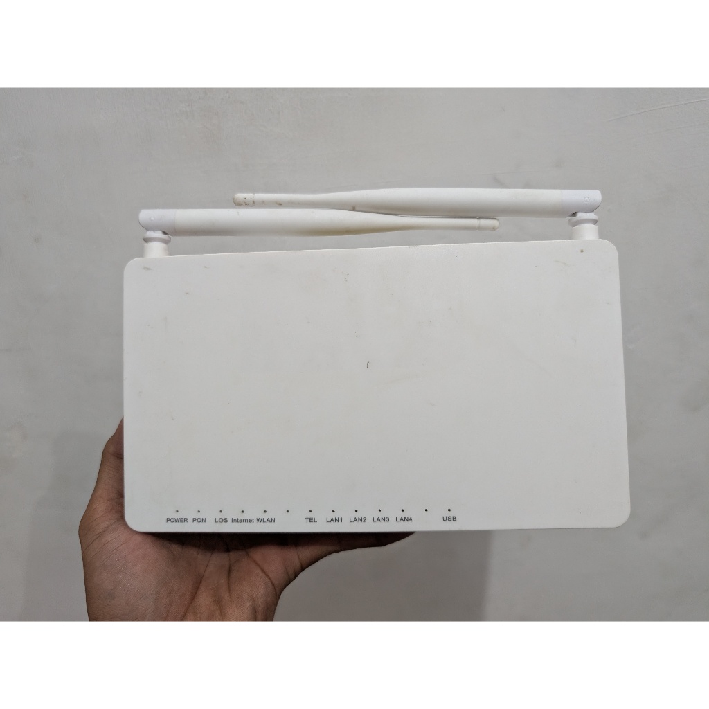 Jual router wifi GPON ONT (F609) port biru/hijau normal unit only ...