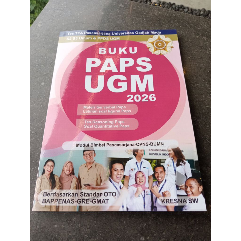 Jual Buku Soal PAPS UGM Preloved TPA Pascasarjana Pasca Sarjana S2 S3 ...