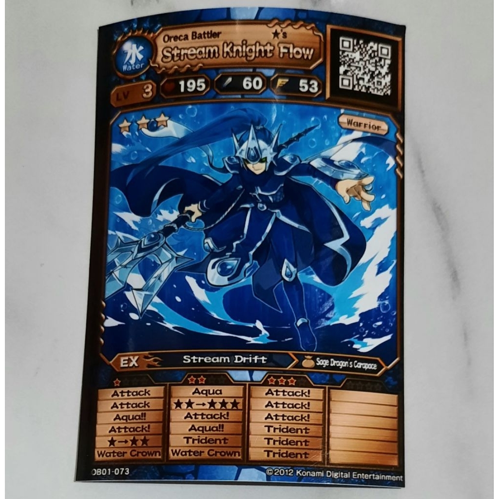 Jual Kartu Oreca Battle Stream Warrior Flow Lv 3 tcg OB01-073 | Shopee ...